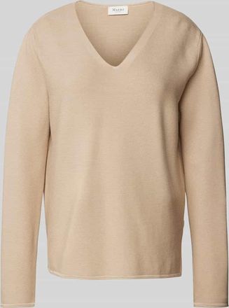 Maerz Strickpullover mit Seitenschlitzen