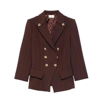 Elisabetta Franchi Giacca - - Jackets - Damen - Braun - S