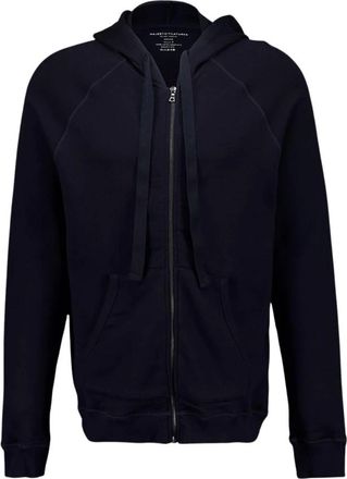 Majestic Filatures Homme, Sweatshirts et sweats &agrave; capuche, Bleu, Taille: 2XL SweaT-shirt &agrave; Capuche Zipp&eacute; en Coton