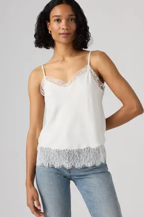 Levi's Lynn Cami Tank Top - Damen - Wei&szlig; / Wei&szlig;