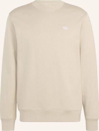 adidas Originals Adidas Originals Trefoil Essentials Crew French Terry Sweatshirt beige