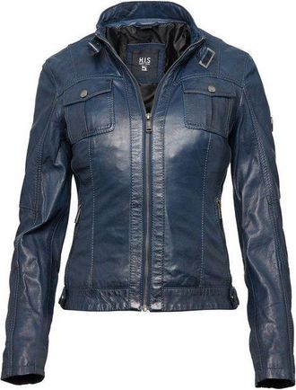 H.I.S Lederjacke (1-St) aus hochwertigem Leder
