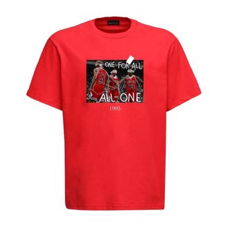 Throwback T-Shirts - - Tops - Herren - Rot - S