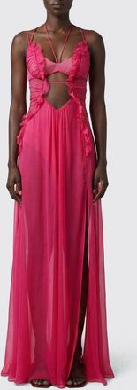 Nensi Dojaka Robe NENSI DOJAKA Femme couleur Fuchsia