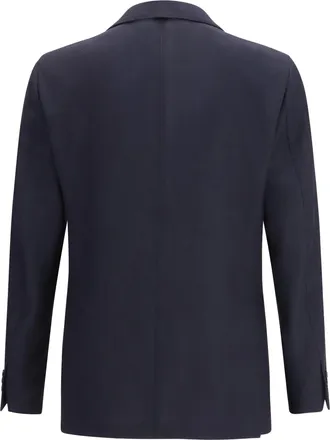 Lardini Mens Roma Blazer 860 Fleece Wool Blazers E Vests