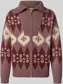 Drykorn Strickjacke mit abstraktem Muster