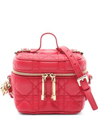 Dior trousse de toilette Lady Dior (années 2010) - Rouge