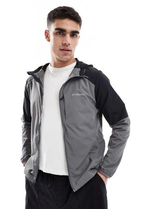 Columbia Tech - Nylon-Jacke in Schwarz mit Kapuze