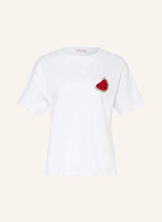 Liu Jo Liu Jo T-Shirt Mit Schmucksteinen weiss