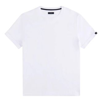 Fay Homme, Tops, Blanc, Taille: L Blue Tag T-Shirt