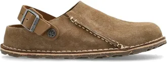Birkenstock Femme, Chaussures, Beige, Taille: 40 EU Lutry Suede Premium Coupe &Eacute;troite