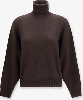 Brunello Cucinelli Cashmere turtleneck with Monili detail on the back - BRUNELLO CUCINELLI - gender_Woman