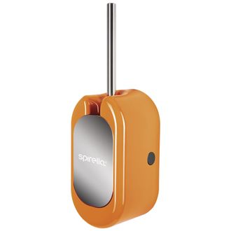 Spirella 1018787 Cube ORANGE WC-Bürste Badaccessoires, ABS, 46 x 15 x 13 cm