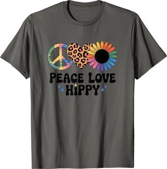 Good Mood Frieden, Liebe, Hippie, Retro T-Shirt