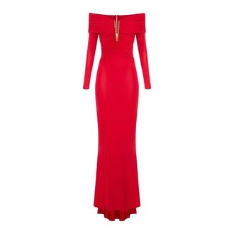 Elisabetta Franchi Kleider - - Dresses - Damen - Rot - L