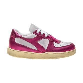 Diadora Metal Pigskin Used Basket Sneakers - - Shoes - Damen - Lila - 38 EU
