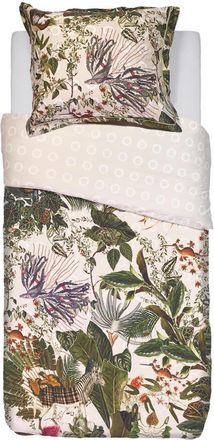 MOOOI Baumwoll-Bettw??sche-Garnitur Menagerie Farbe Ivory Gr??? e 135 x 200 cm + 1x 80 x 80 cm