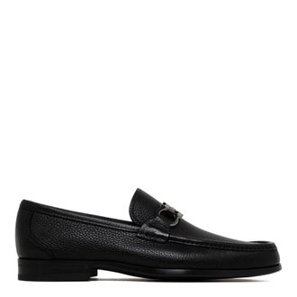 Ferragamo Klassischer Kalbsleder-Loafer - - Shoes - Herren - Schwarzk - 39 1/2 EU