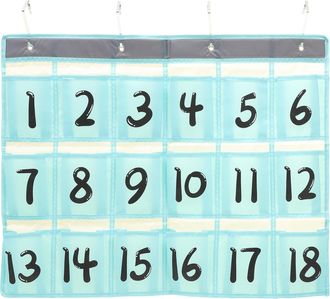 BESPORTBLE Gadpiparty Wandh&auml;ngender Handy Organizer Tasche aus Stabilem Oxfordstoff mit F&auml;chern Multifunktionaler Aufbewahrungsbeutel f&uuml;r Klassenzimmer B&uuml;ro Zuha