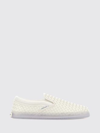 Bottega Veneta Baskets slip-on en cuir avec tressage Intrecciato