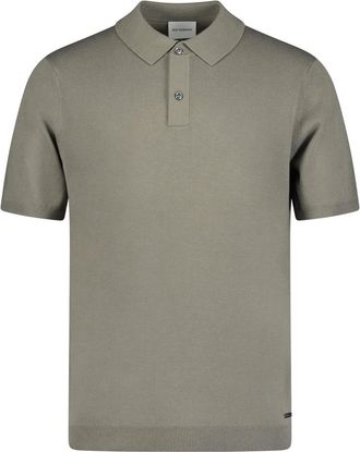 Roy Robson Leichtes Glattstrick-Poloshirt aus einem Baumwoll-Mix, Regular Fit in