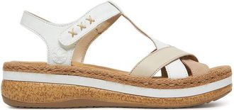 Rieker Sandalen V0919-80 Wei&szlig;