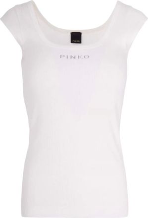 Pinko Pinko, Femme, Tops, Blanc, Taille: 38 FR Tenace Top