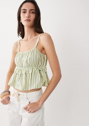 Boss Orange by Hugo Boss Iplyn - Camisole-Oberteil in Hellgr&uuml;n mit Sch&ouml;&szlig;chen