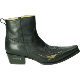 Sendra Schwarze Leder Herrenstiefel - - Shoes - Herren - Schwarzk - 45 EU
