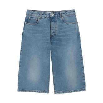 Ami Homme, Shorts, Bleu, Taille: W31 Bermuda Large Fit
