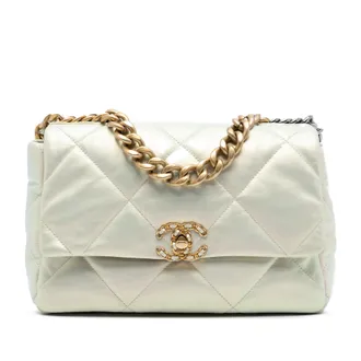 Chanel Large Iridescent Lambskin 19 Flap
