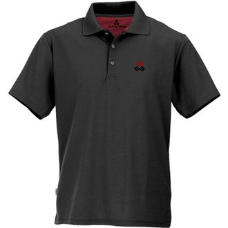 Maul Maul Spiez Fresh 1/2 Poloshirt schwarz/rot - 54