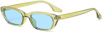 Generic Lunettes De Soleil Tendance &Agrave; Monture Fine For Femmes, Id&eacute;ales For Les Vacances Et Les Activit&eacute;s Sportives Et De Plein Air For Hommes.(Green)