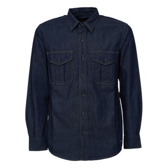 Filson Chemise Guide en Denim - Homme - Chemises - Bleu - Taille: S