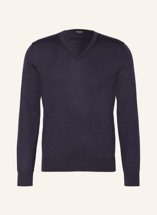 Ermenegildo Zegna Zegna Cashmere-Pullover Cashseta Mit Seide blau
