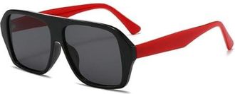 Generic Lunettes De Soleil Dextérieur À Grande Monture For Hommes Sport For Femmes En Déplacement(Red)
