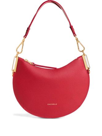 Coccinelle Schultertasche mit Logo - Rot