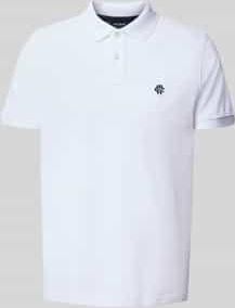 Mc Neal Poloshirt mit Label-Stitching