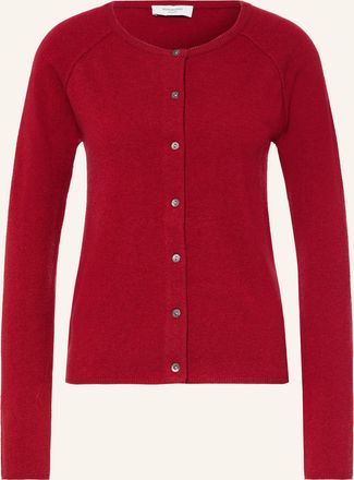 Rosemunde Strickjacke Laica Mit Cashmere rot