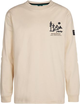 Petrol Industries Logo T-Shirt Schwarze H&uuml;gel Gelb 176