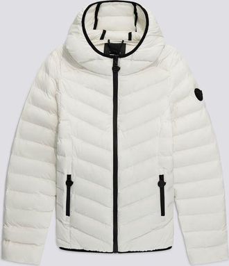 Gas Weiße NYLA SEAMLESS Bomberjacke für Damen