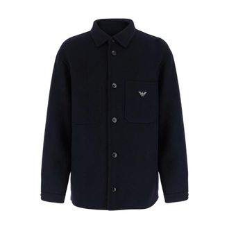 Emporio Armani Veste HK Caspsule - Homme - Vestes - Bleu - Taille: M