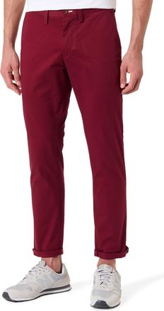 GANT Herren Slim Twill Chinos Hose, PLUMPED RED, 34W x 32L