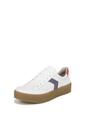 Dr. Scholls Shoes Womens Madison Lace Sneaker Oxford White Nylon 8 M