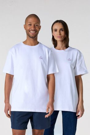 Jott T-shirt col rond mixte Blanc Lipe - Taille XL