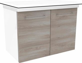 Fackelmann Lima Waschtischunterschrank 60cm Korpusfarbe: Weiß - Fackelmann