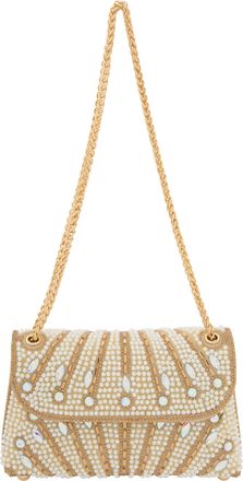 Faina Klappentasche Klappentasche Frauen Gold