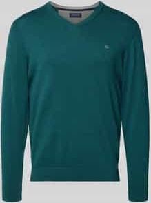 Christian Berg Strickpullover mit V-Ausschnitt