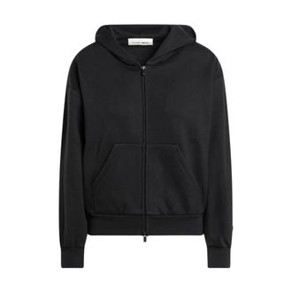 Fear of God Femme, Sweatshirts et sweats &agrave; capuche, Noir, Taille: 42 FR Zip-throughs