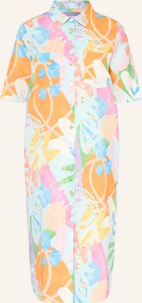 Frieda & Freddies Frieda & Freddies Hemdblusenkleid Mit Leinen blau